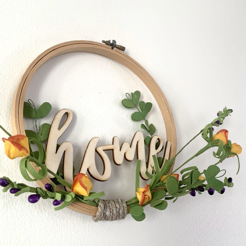 Embroidery Hoop Wood Hello Sign %%sep%% %%sitename%%
